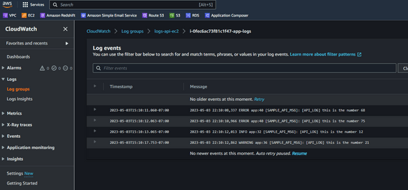 Stream Logs From Ec2 To Aws Opensearch And Easily Perform Searches On The Logs Deploy An