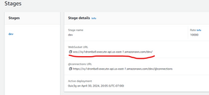 How to stream LLM responses using AWS API Gateway Websocket and Lambda