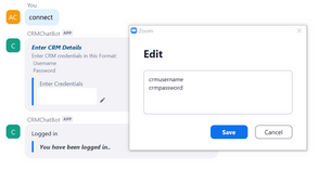 A Zoom bot for a CRM application using AWS Lambda and Deployed via Jenkins