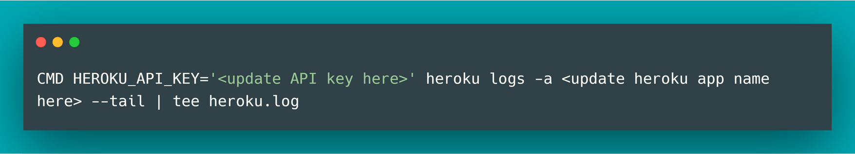 Stream Heroku logs to AWS Cloudwatch using an EC2 instance and Docker