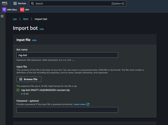 Talk To My Document A Serverless Rag Approach Using Huggingface Amazon Lex And Amazon Dynamodb