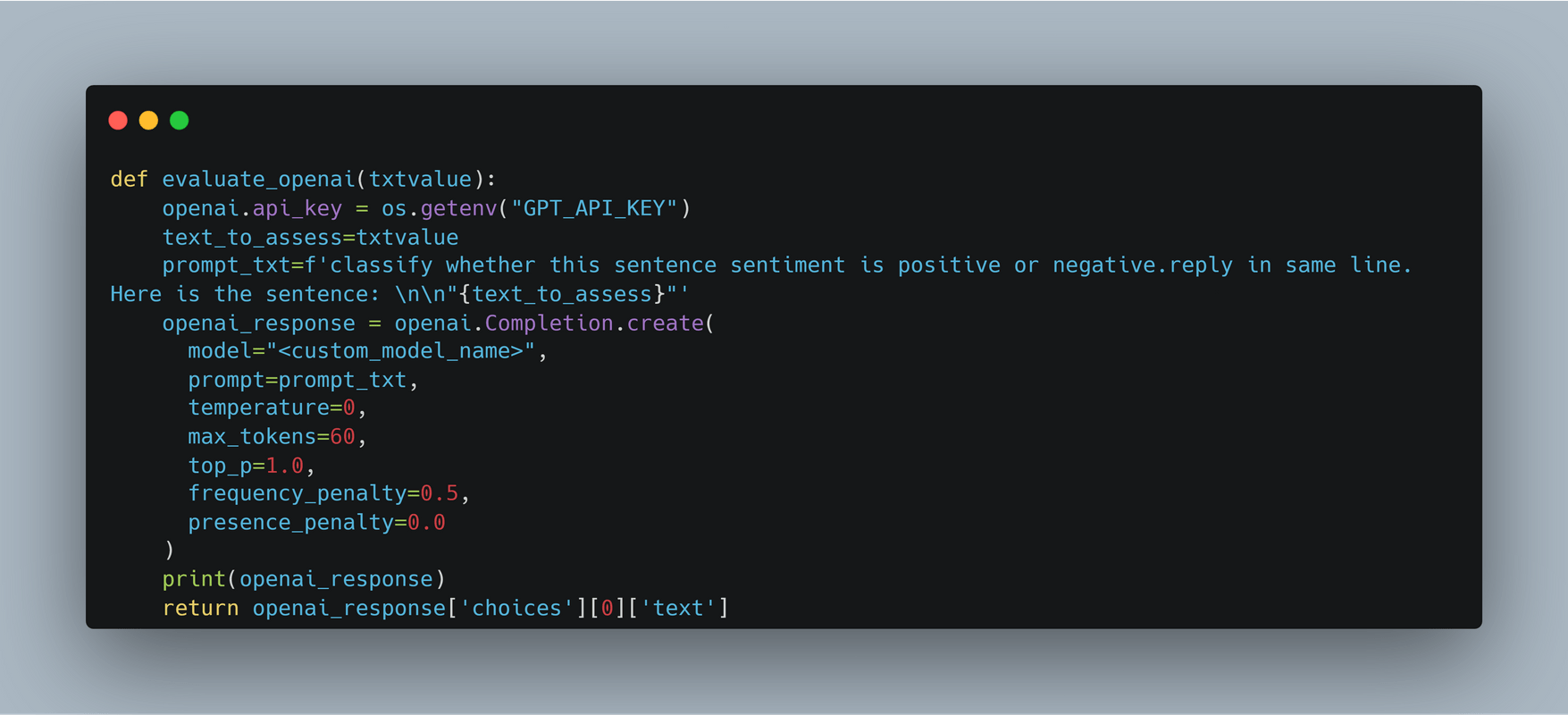 Effectively analyze chat sentiment by Amazon Lex and OpenAI-GPT-3 API: Deploy using Terraform ...